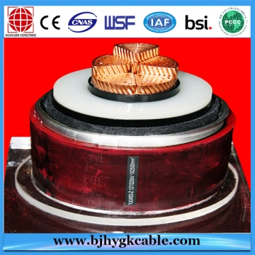 110kV Copper XLPE Insulated PVC 1*500mm2 Power Cable China Manufacturers Suppliers Factory Exporter